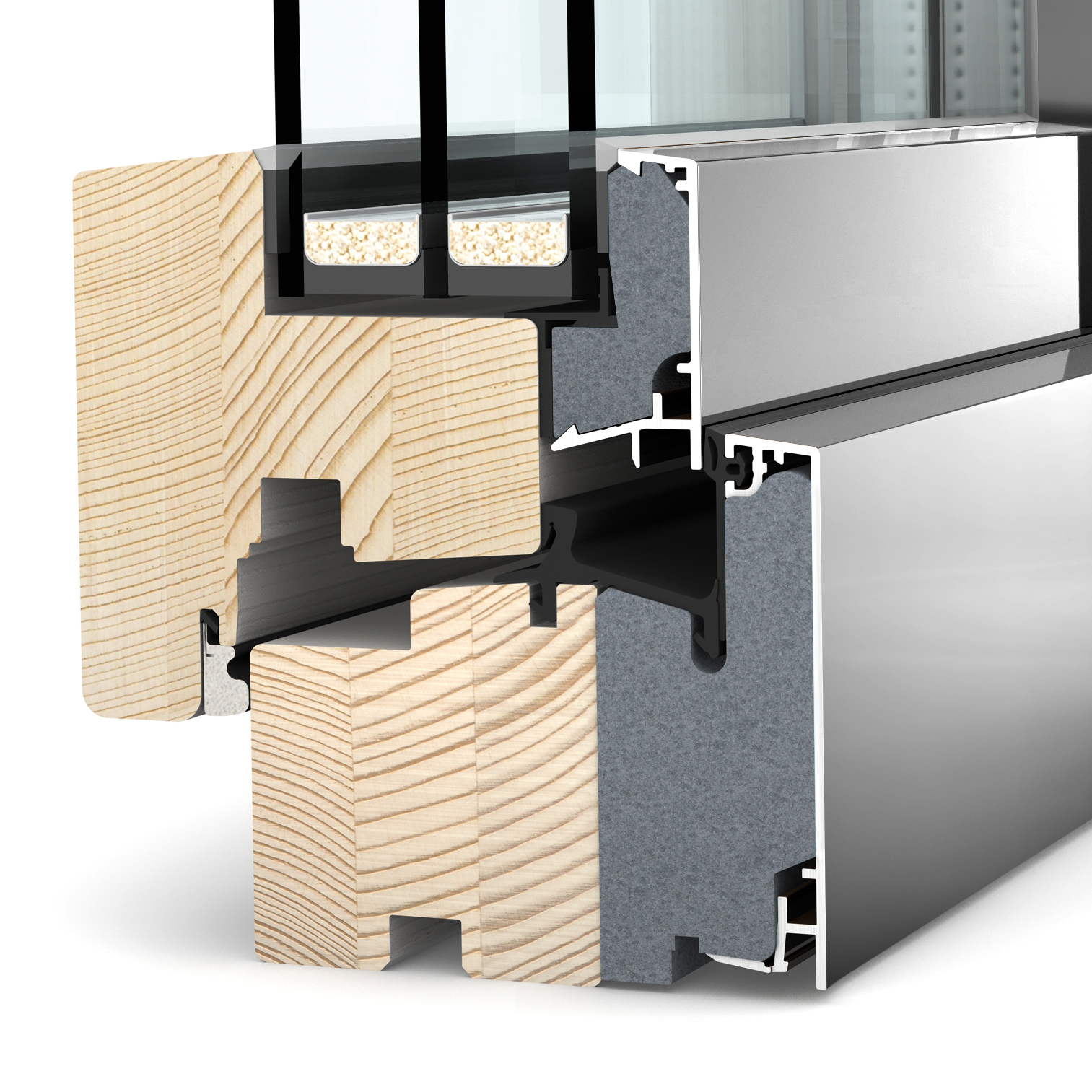 Les menuiseries mixtes – Internorm